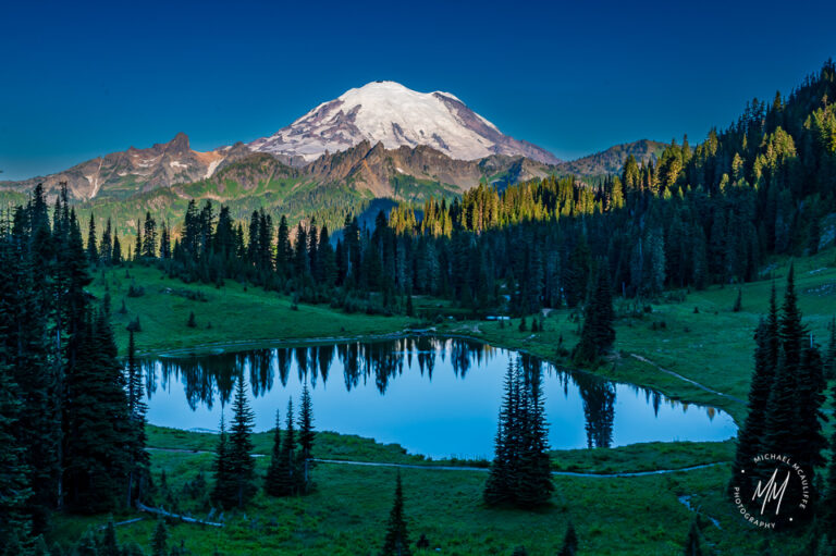 Mount Rainier Tipsoo Lake Fall Colors - Michael McAuliffe Photography